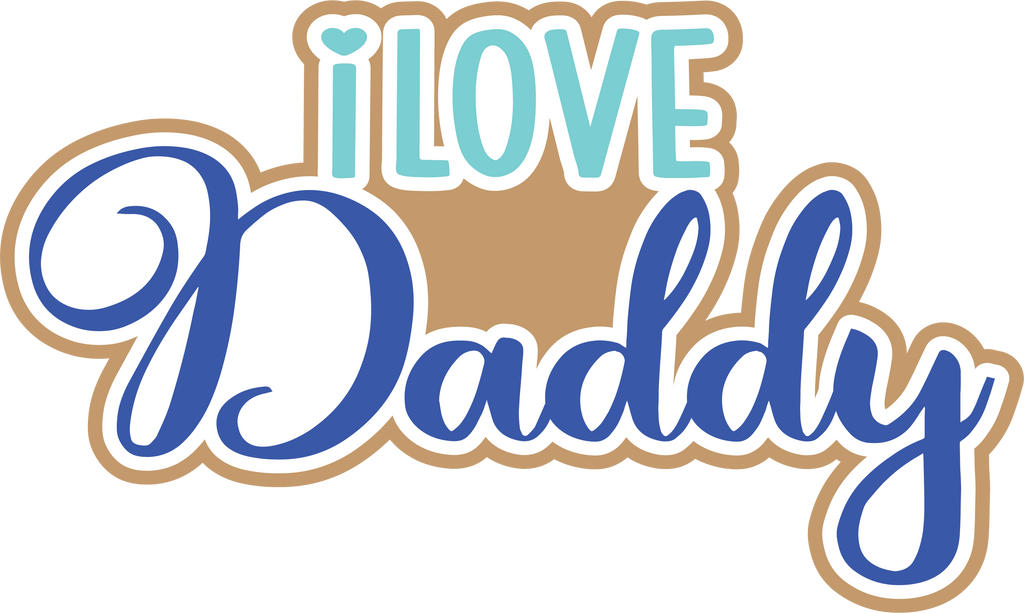 I Love Daddy - Digital Cut File - SVG - INSTANT DOWNLOAD – Autumn's ...