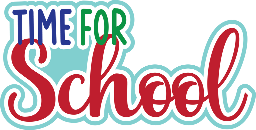 Time for School - Digital Cut File - SVG - INSTANT DOWNLOAD – Autumn's ...