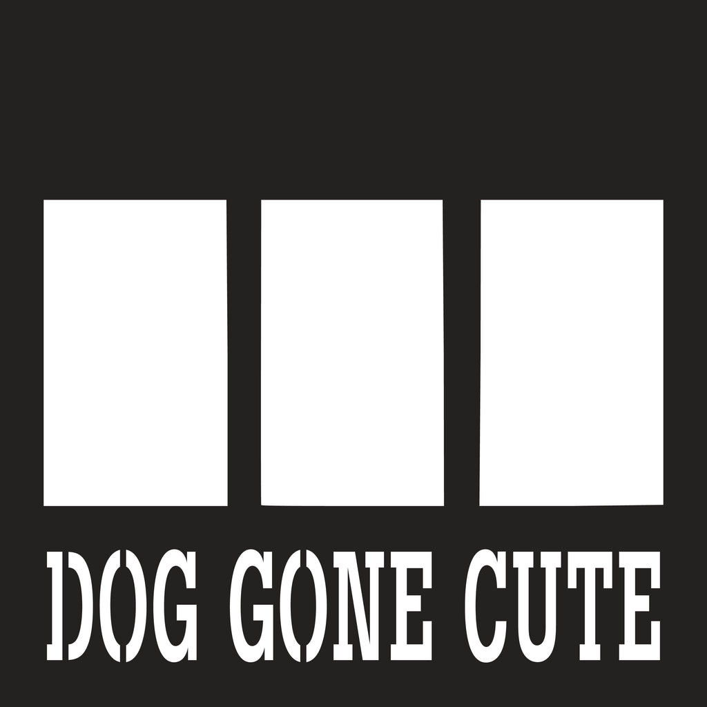 Dog Gone Cute - 3 Frames - Scrapbook Page Overlay - Digital Cut File ...