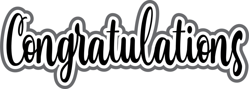 Congratulations - Digital Cut File - SVG - INSTANT DOWNLOAD – Autumn's ...