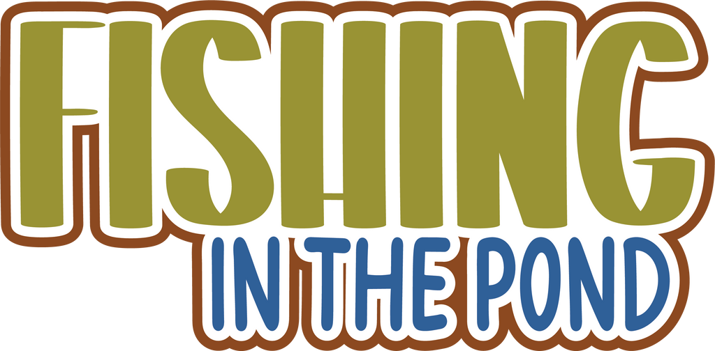 Fishing in the Pond - Digital Cut File - SVG - INSTANT DOWNLOAD ...