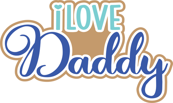 I Love Daddy - Digital Cut File - SVG - INSTANT DOWNLOAD – Autumn's ...
