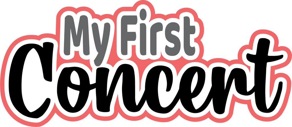 My First Concert - Digital Cut File - SVG - INSTANT DOWNLOAD – Autumn's ...