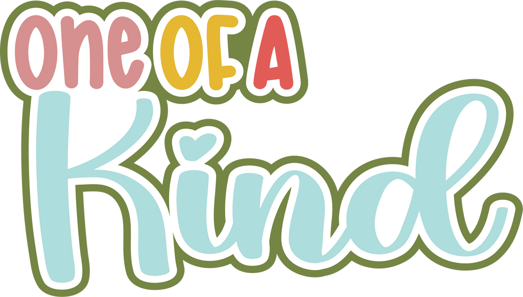 One of a Kind - Digital Cut File - SVG - INSTANT DOWNLOAD – Autumn's ...