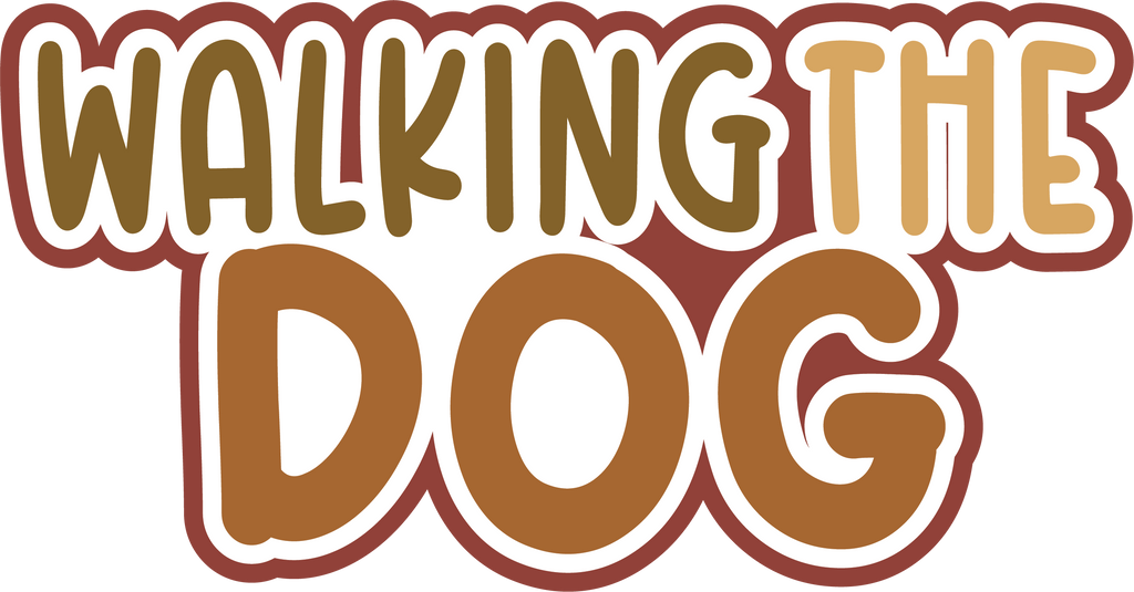 Walking the Dog - Digital Cut File - SVG - INSTANT DOWNLOAD – Autumn's ...