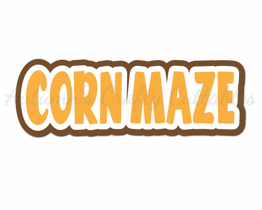Corn Maze - Digital Cut File - SVG - INSTANT DOWNLOAD – Autumn's Crafty ...