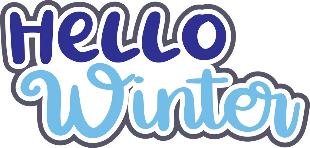 Hello Winter - Digital Cut File - SVG - INSTANT DOWNLOAD – Autumn's ...