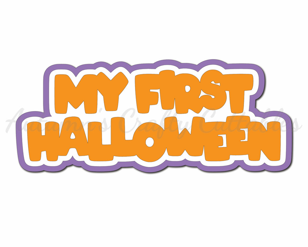 My First Halloween - Digital Cut File - SVG - INSTANT DOWNLOAD – Autumn ...