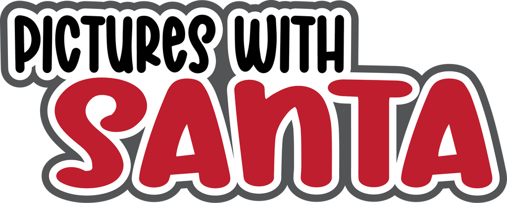Pictures with Santa - Digital Cut File - SVG - INSTANT DOWNLOAD ...