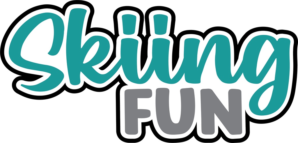 Skiing Fun - Digital Cut File - SVG - INSTANT DOWNLOAD – Autumn's ...