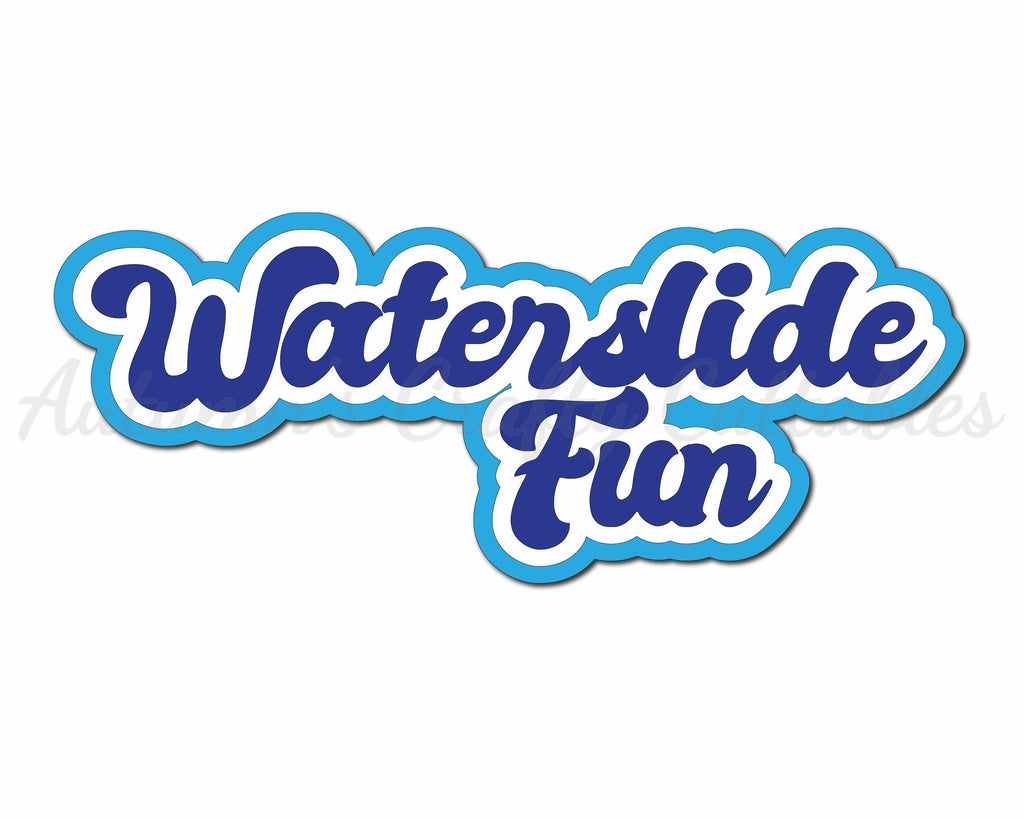 Waterslide Fun - Digital Cut File - SVG - INSTANT DOWNLOAD – Autumn's ...